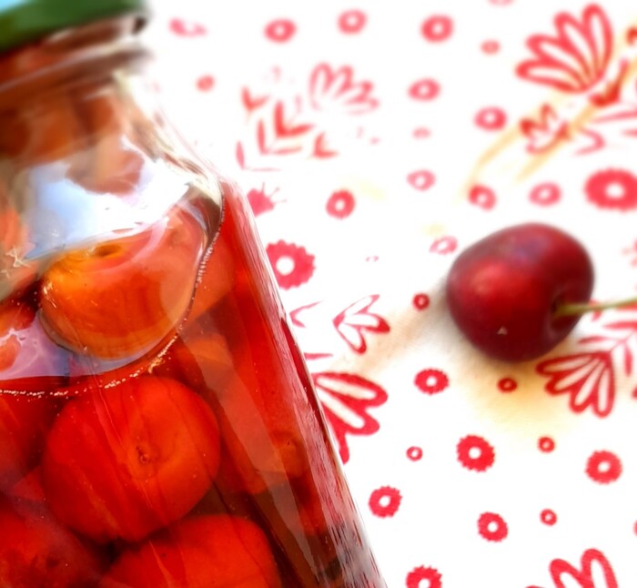 Kersen in alcohol :: Homemade Homegrown by Bianca