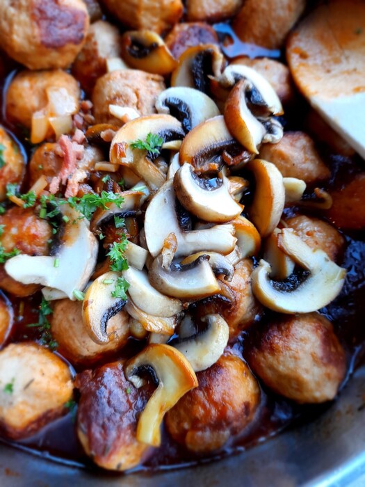 Gehaktballetjes in jagersaus :: Homemade Homegrown by Bianca